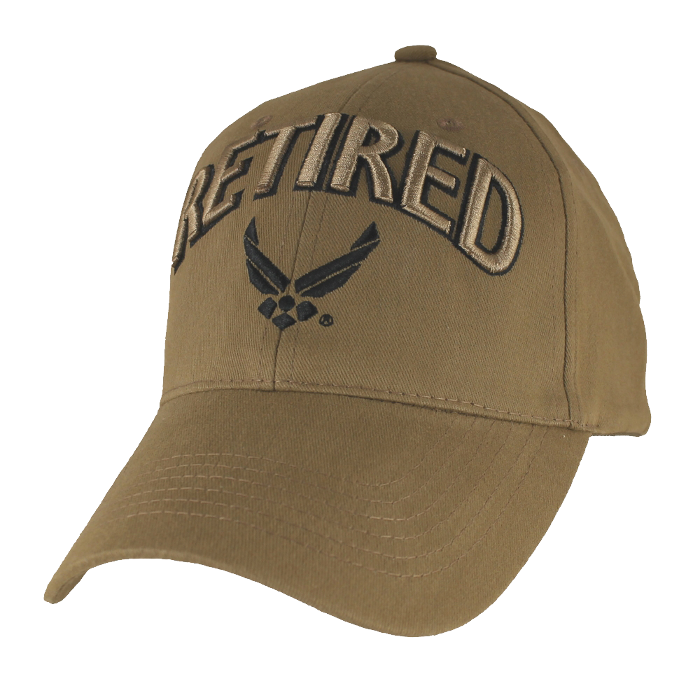 Air Force Retired Caps - USMilitaryHats.com