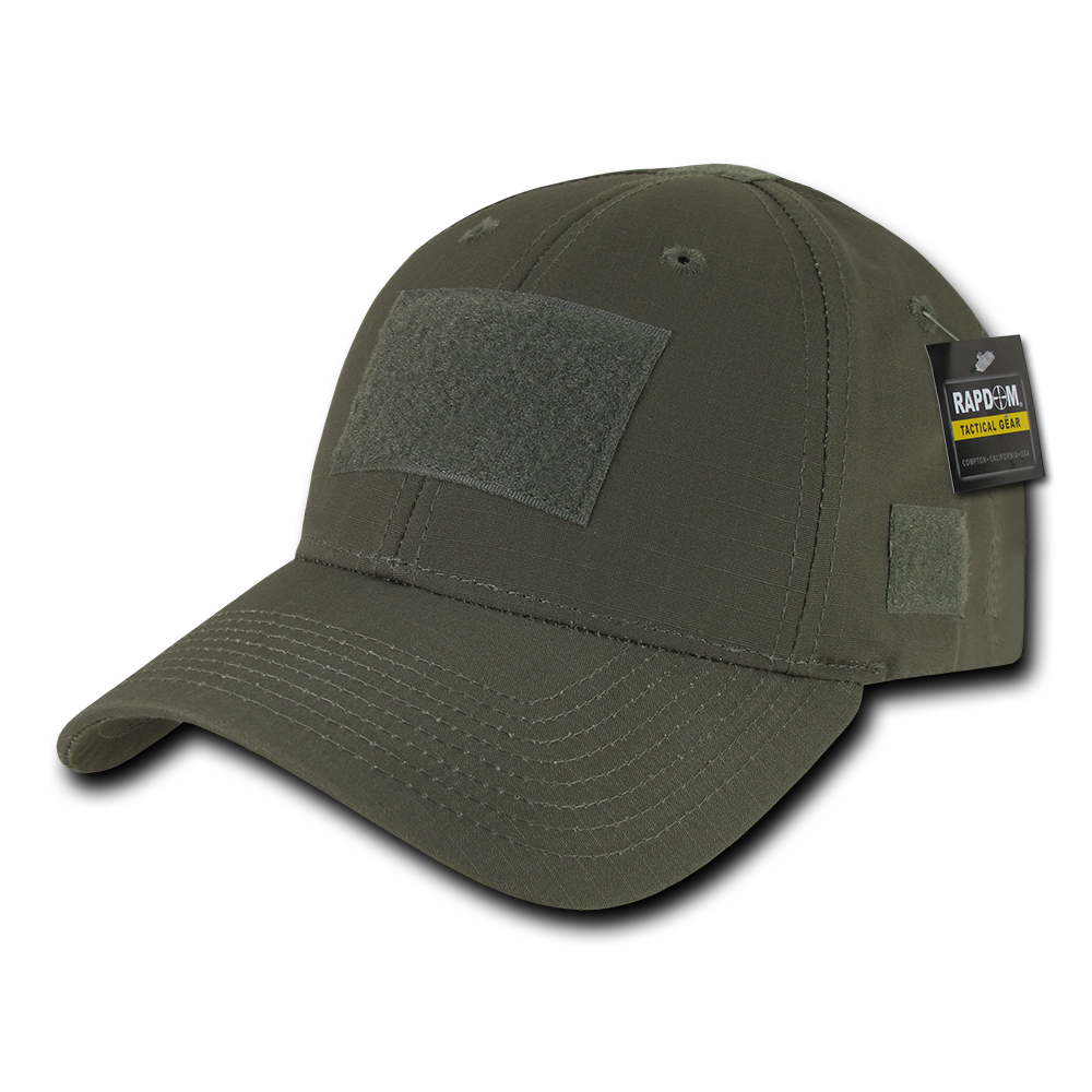 T77 - Tactical Ripstop Cap - Olive Drab - USMILITARYHATS.COM