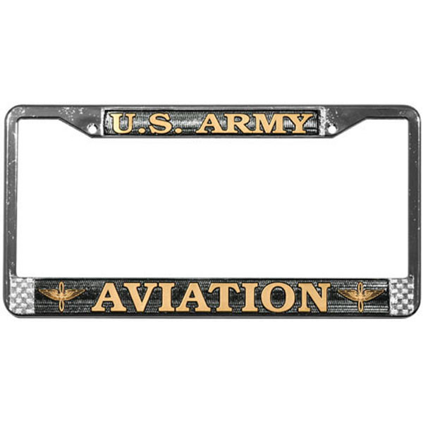 Army Retired License Plate Frame - LFA02 - USMILITARYHATS.COM