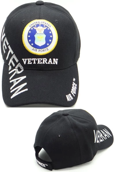 Air Force Veteran Caps - USMilitaryHats.com