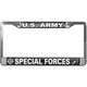 Army Special Forces License Plate Frame - LFA10 - U.S. MILITARY HATS