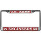 Army Engineers License Plate Frame - LFA19 - USMILITARYHATS.COM