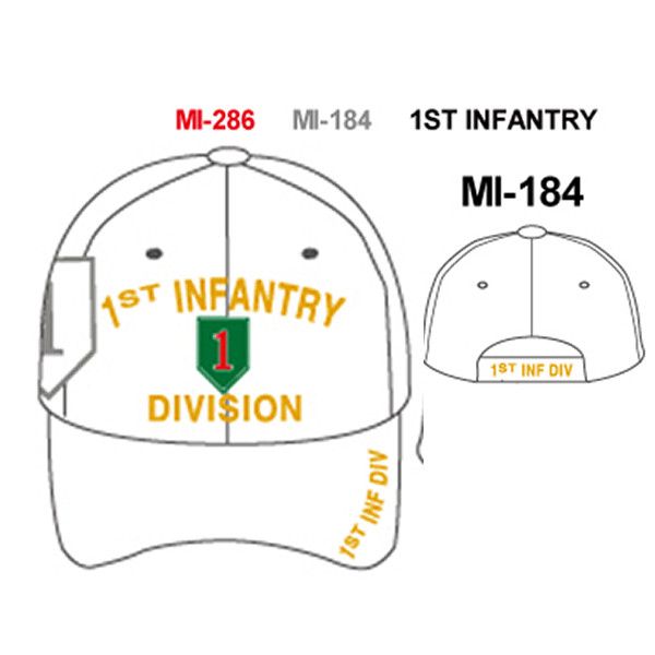 1st Infantry Division Caps Big Red One - US Military Hats