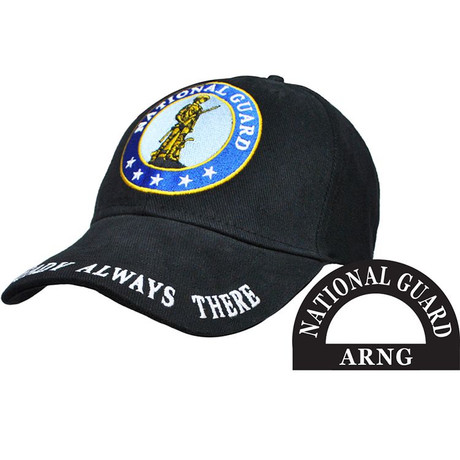 CP00119 - Army National Guard Cap (Black) - USMilitaryHats.com