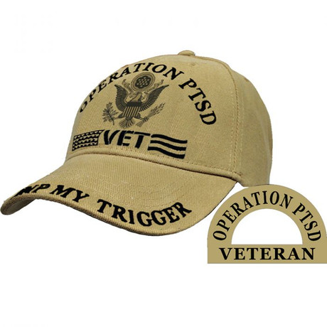 CP00818 - Operation PTSD Veteran Cap - Don't Trip My Trigger ...