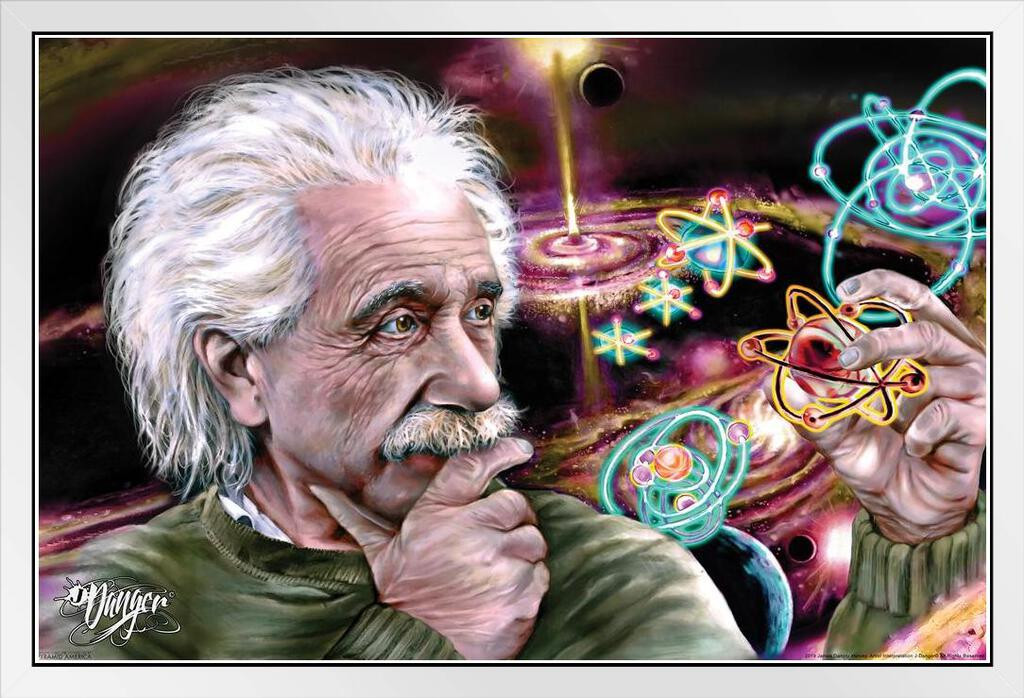 Albert Einstein En Color