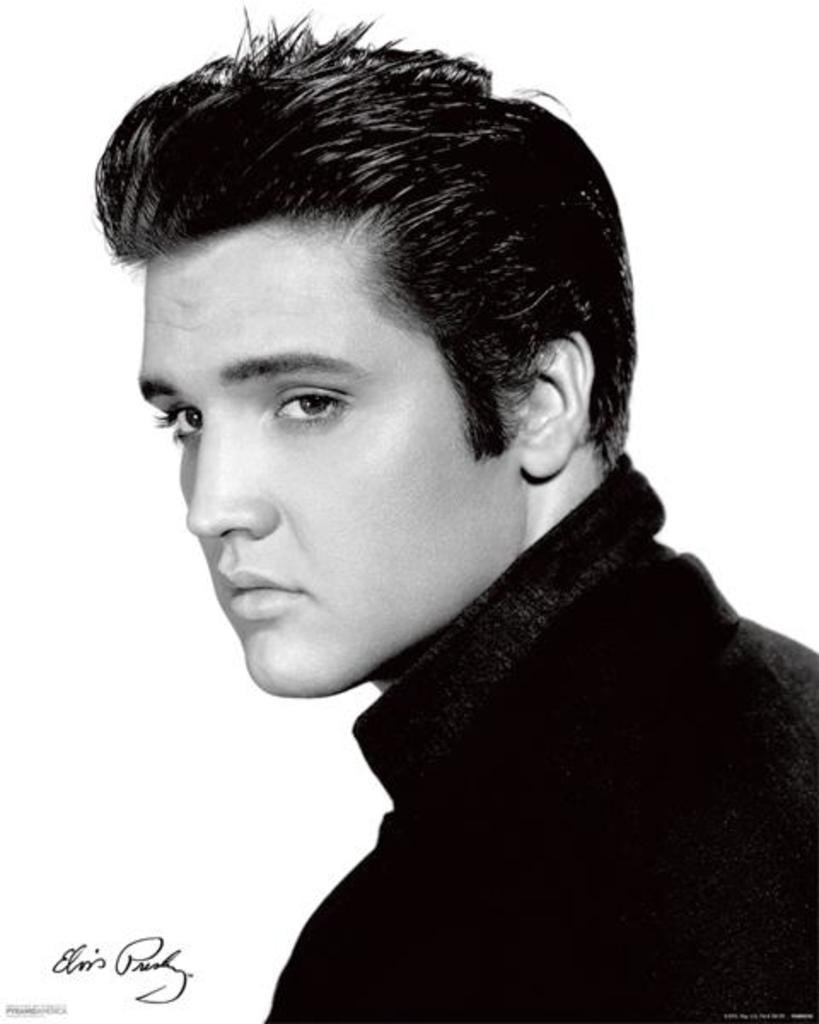 Elvis Presley Portrait Cool Wall Art Poster 16x20 - Poster Foundry