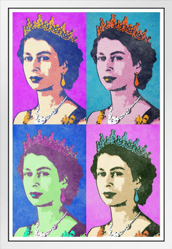 Queen Elizabeth II Smiling Poster - Poster Foundry