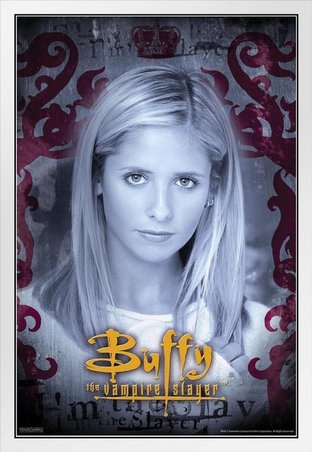 Buffy The Vampire Slayer Black and White Pose 90s TV Show Series Horror ...
