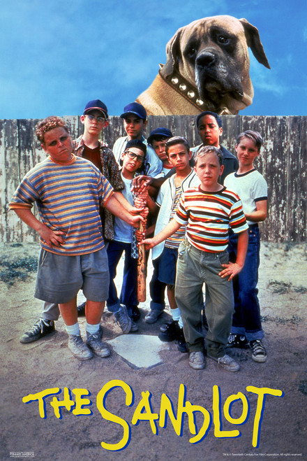 The Sandlot Movie Big Dog The Beast Baseball Bat Sports Film Classic ...