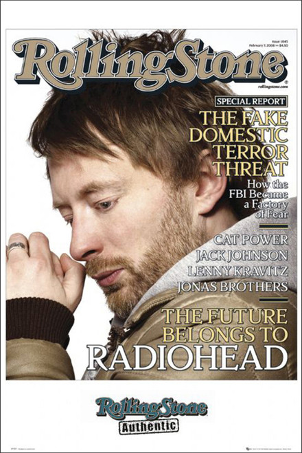 Radiohead Rolling Stone Magazine Cover Music Cool Wall Decor Art Print ...