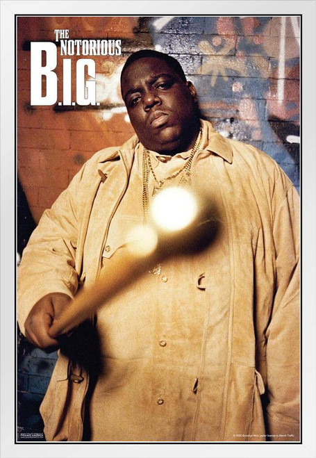 Notorious BIG Pointing Cane Biggie Smalls Rapper Hip Hop Music 90s ...