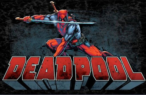 Deadpool Sword Pose Cool Wall Art Print Poster 36x24 - Poster Foundry