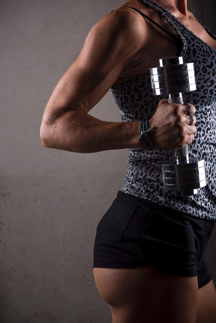 Power Beauty and Fitness Female Body Builder Photo Photograph Cool Wall ...