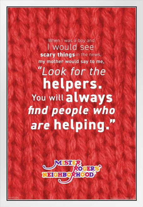 Mister Rogers Neighborhood Look For The Helpers Quote Quotation ...