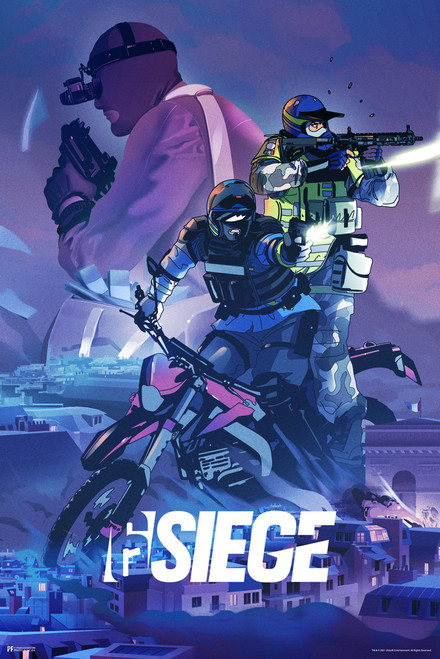 Rainbow Six Siege Merchandise Battle Pass Main Key Art Video Game Cover ...