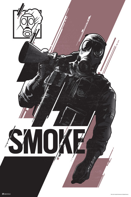 Rainbow Six Siege Merchandise Smoke Character Video Game Video Gaming ...