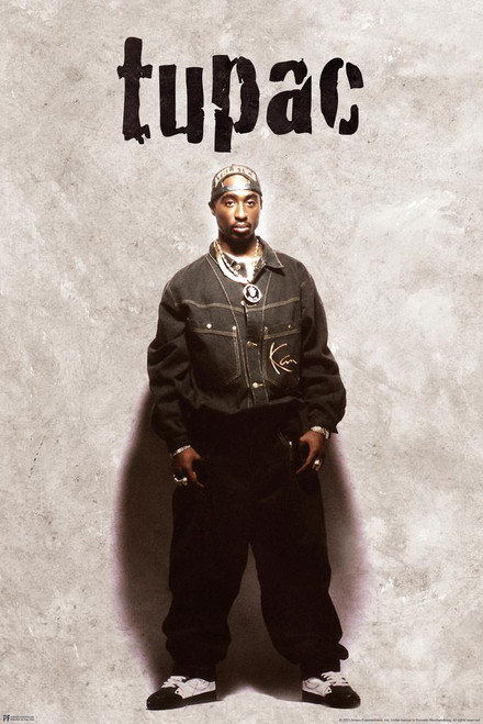 Tupac Posters 2Pac Poster Full Body Photo 90s Hip Hop Rapper Posters ...