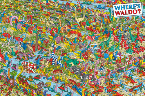 Wheres Waldo 2nd Edition Puzzle Hunt Find Hidden Missing Figure ...
