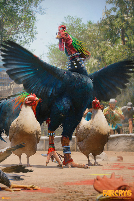 Far Cry 6 Chicharron Rooster Amigo Video Game Gaming Gamer Far Cry ...