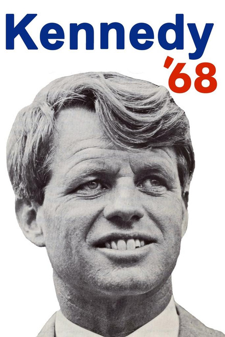 Laminated Bobby Kennedy For President 1968 RFK Poster Dry Erase Wall ...
