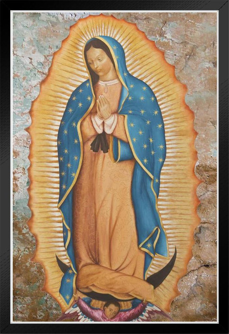 Blessed Virgin Mary Our Lady of Guadalupe Venerated Religious Symbol ...