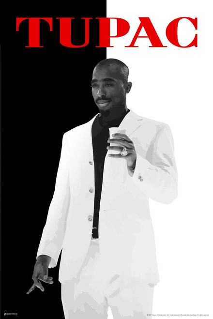 Laminated Tupac Posters 2Pac Poster Gangster Movie Photo 90s Hip Hop ...