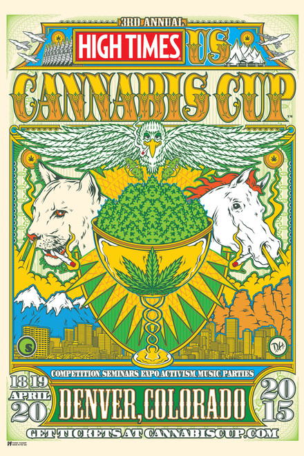 High Times Cannabis Cup Denver 2015 Cool Wall Art Print Poster 12x18 ...