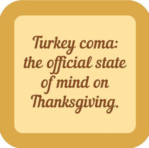 Turkey Coma The Official State Of Mind Of Thanksgiving Holiday Premium ...