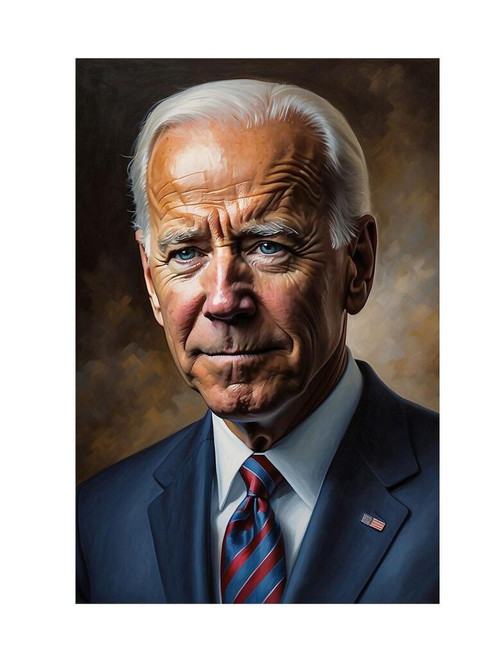 SET OF 3 - Joe Biden Portrait Painting President Presidential Election ...