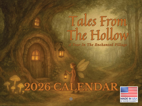 Tales From The Hollow Fairy Calendar 2026 Monthly Wall Calender 12 ...
