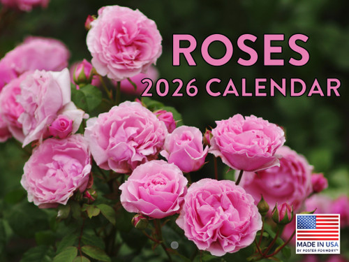 Rose Calendar 2026 Monthly Wall Calender 12 Month | American Made In ...