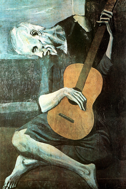 Pablo Picasso Blue Nude 1902 Painting Fine Art Print Picasso Wall Art ...