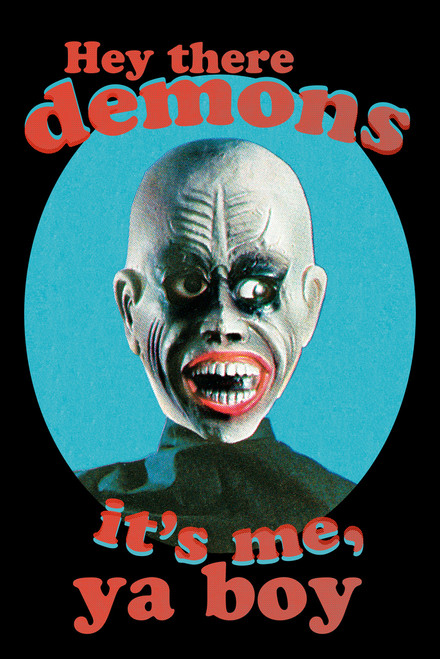 Hey There Demons Its Me Ya Boy Funny Horror Spooky Scary Halloween ...