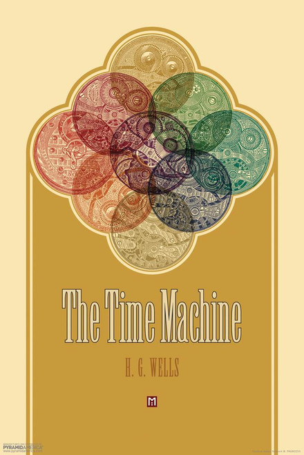 The Time Machine HG Wells Gears Art Print Laminated Dry Erase Sign ...