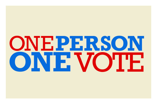 One Person One Vote Political Campaign 2024 Presidential Election ...