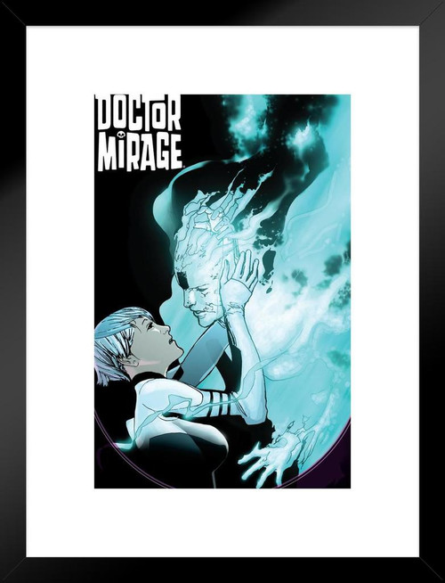 Doctor Mirage Ghost Kiss Valiant Comics Matted Framed Wall Art Print ...