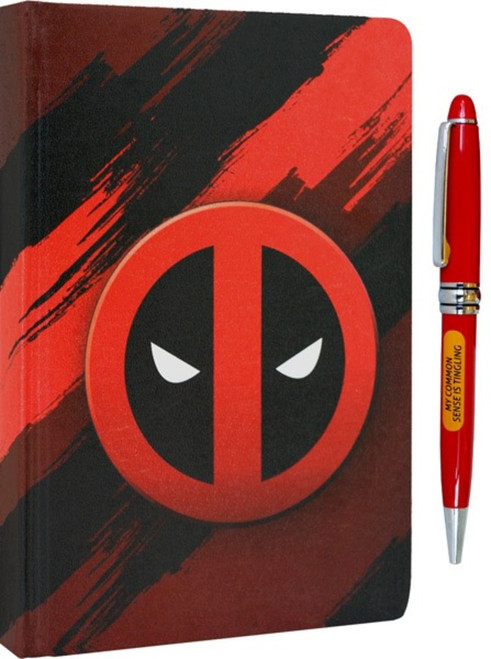 Deadpool Icon Premium Journal With Pen 6x8 Inch - Poster Foundry