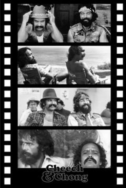 Cheech and Chong Film Strip Black and White Funny Cool Wall Decor Art ...