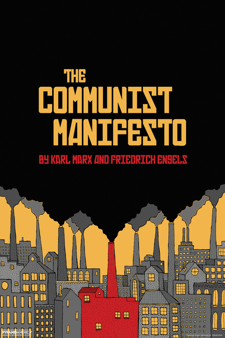 Communist Manifesto Marx & Engels Cool Wall Decor Art Print Poster ...