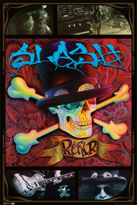 Laminated Slash Poster Dry Erase Wall Art 24x36 - Poster Foundry