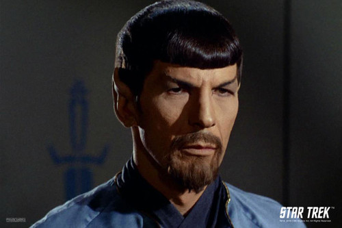 Star Trek Mirror Spock With Beard Evil Twin Mirror Mirror The Original ...