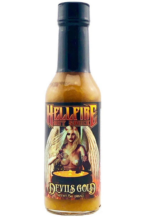 Hellfire Devil's Gold Hot Sauce
