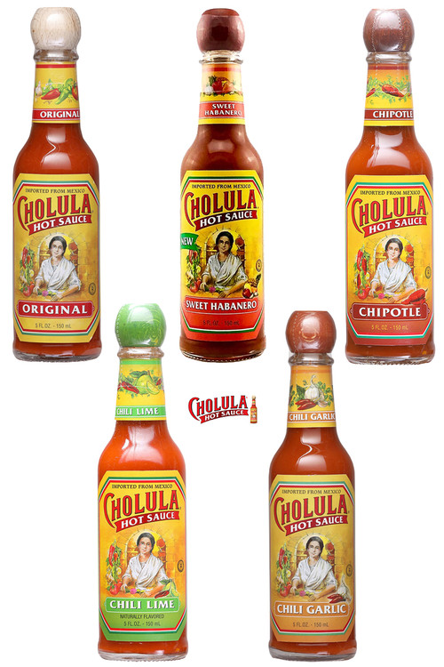 Cholula Hot Sauce 5 Pack Gift Set