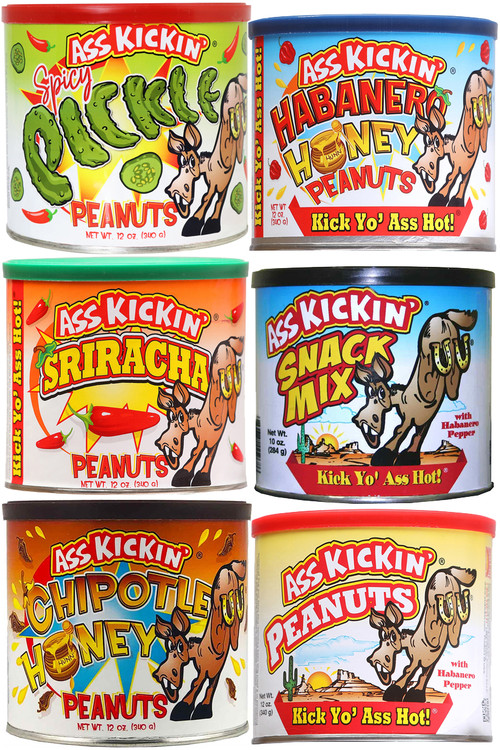 Ass Kickin Hot Nuts Complete Gift Set