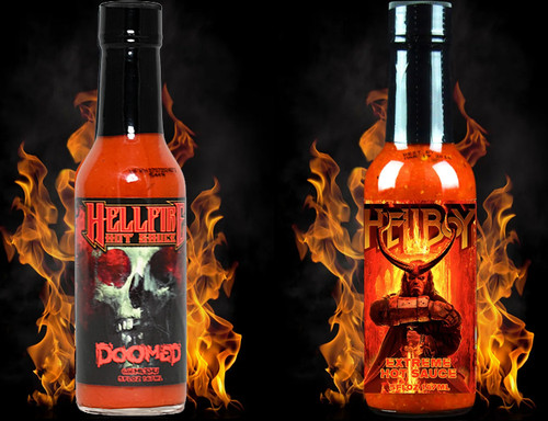 Hellfire Hellboy Hot Sauces Gift Set