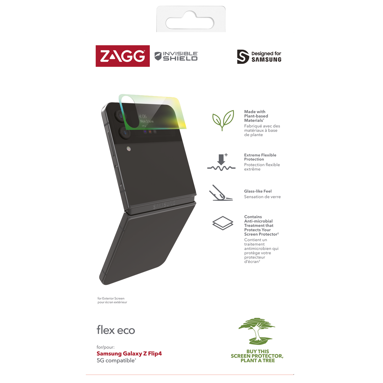 Flex ECO Samsung Galaxy Z Flip 4 - ZAGG APAC | Offical Online Store