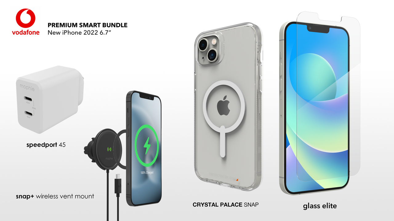 ZAGG Premium Accessories Bundle (Vodafone)