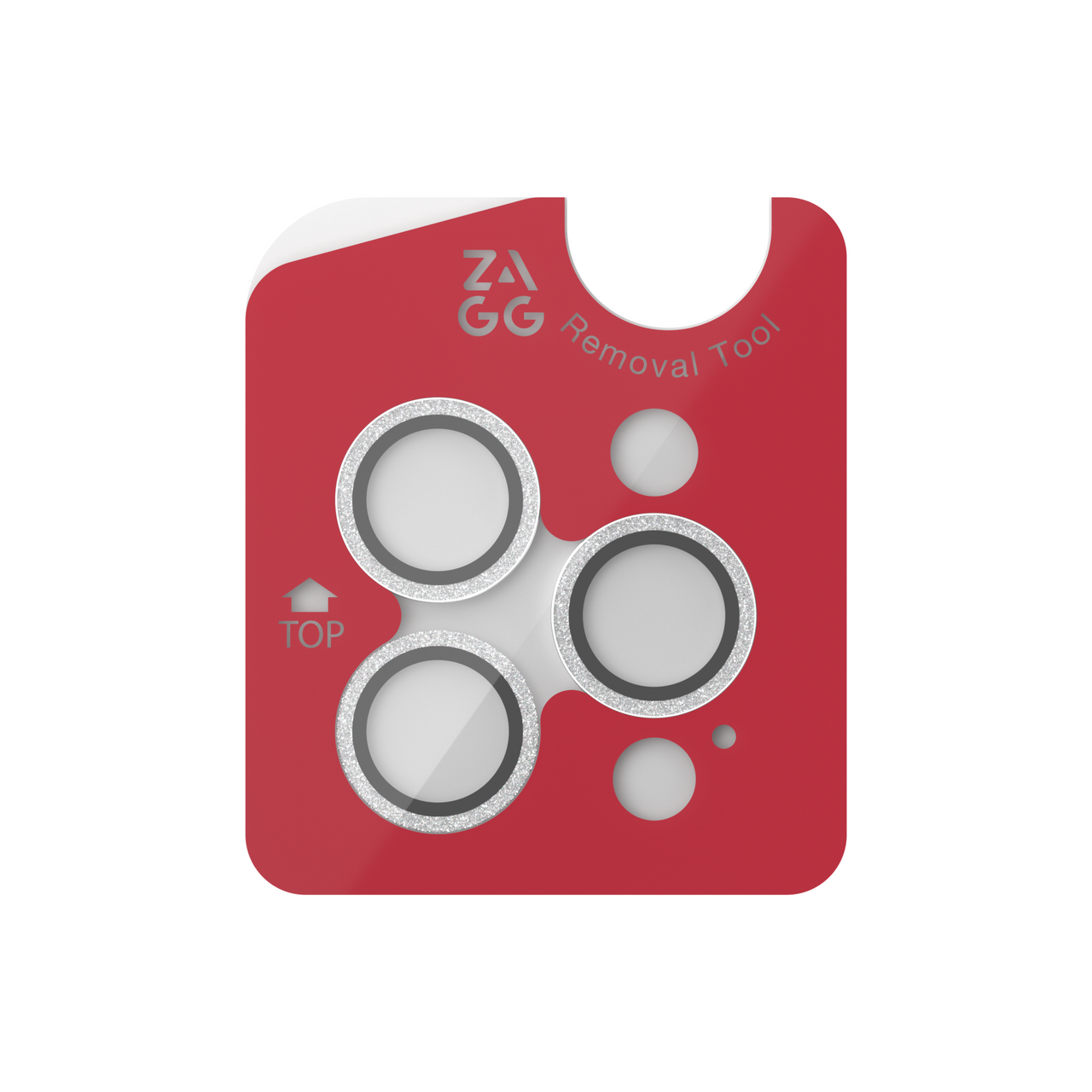 Luxury Camera Rings Silver Glitter | iPhone 16