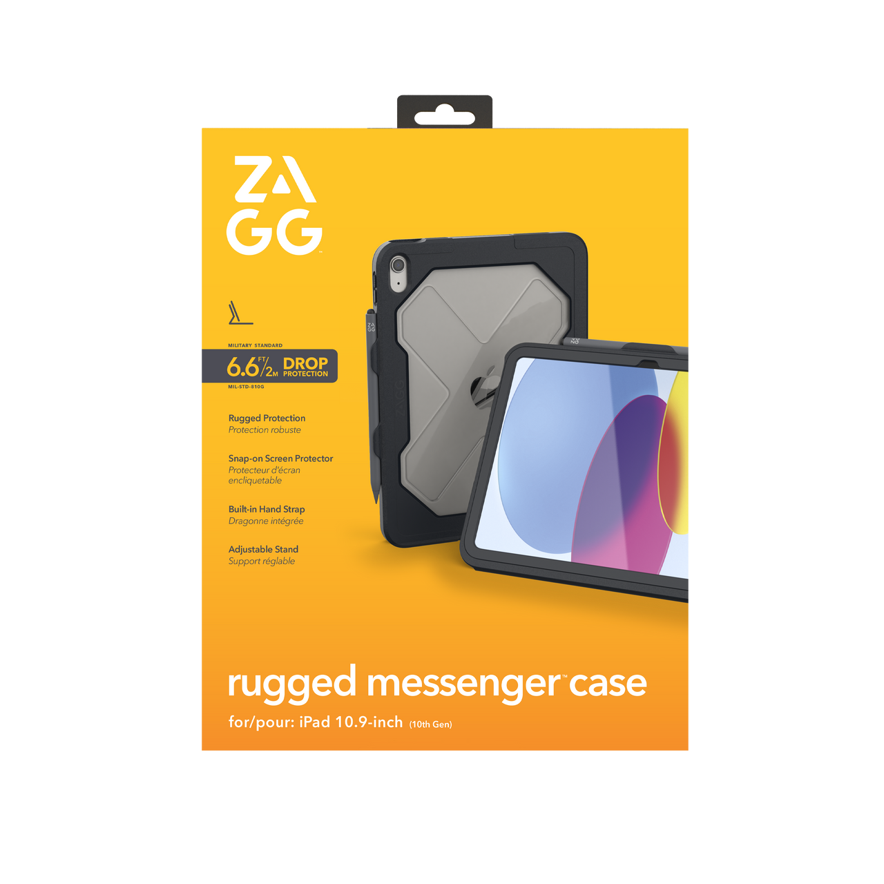 Rugged Messenger Case | iPad 11"(A16), iPad 10.9"(Gen 10)